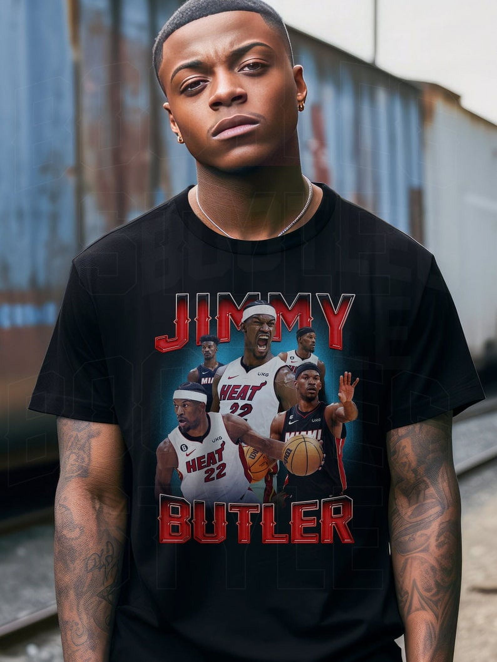 Jimmy Butler 90s bootleg shirt - Walmart.com