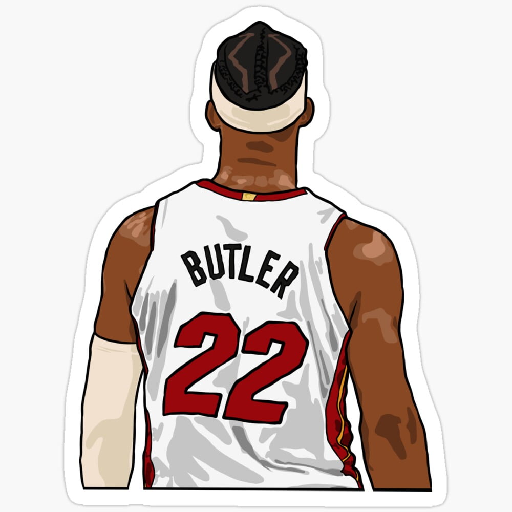Jimmy Butler Back-To Sticker Phone Decal Water Bottle Stickers Car ...