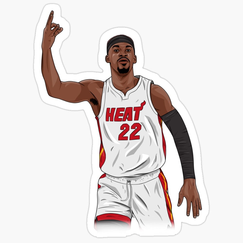 Jimmy Butler Sticker Phone Decal Water Bottle Stickers Car Decals ...