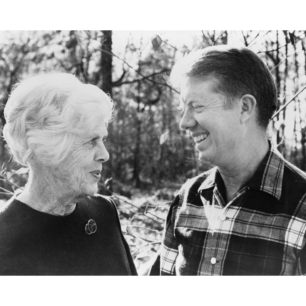 Jimmy Carter And His Mother History (36 x 24) - Walmart.com