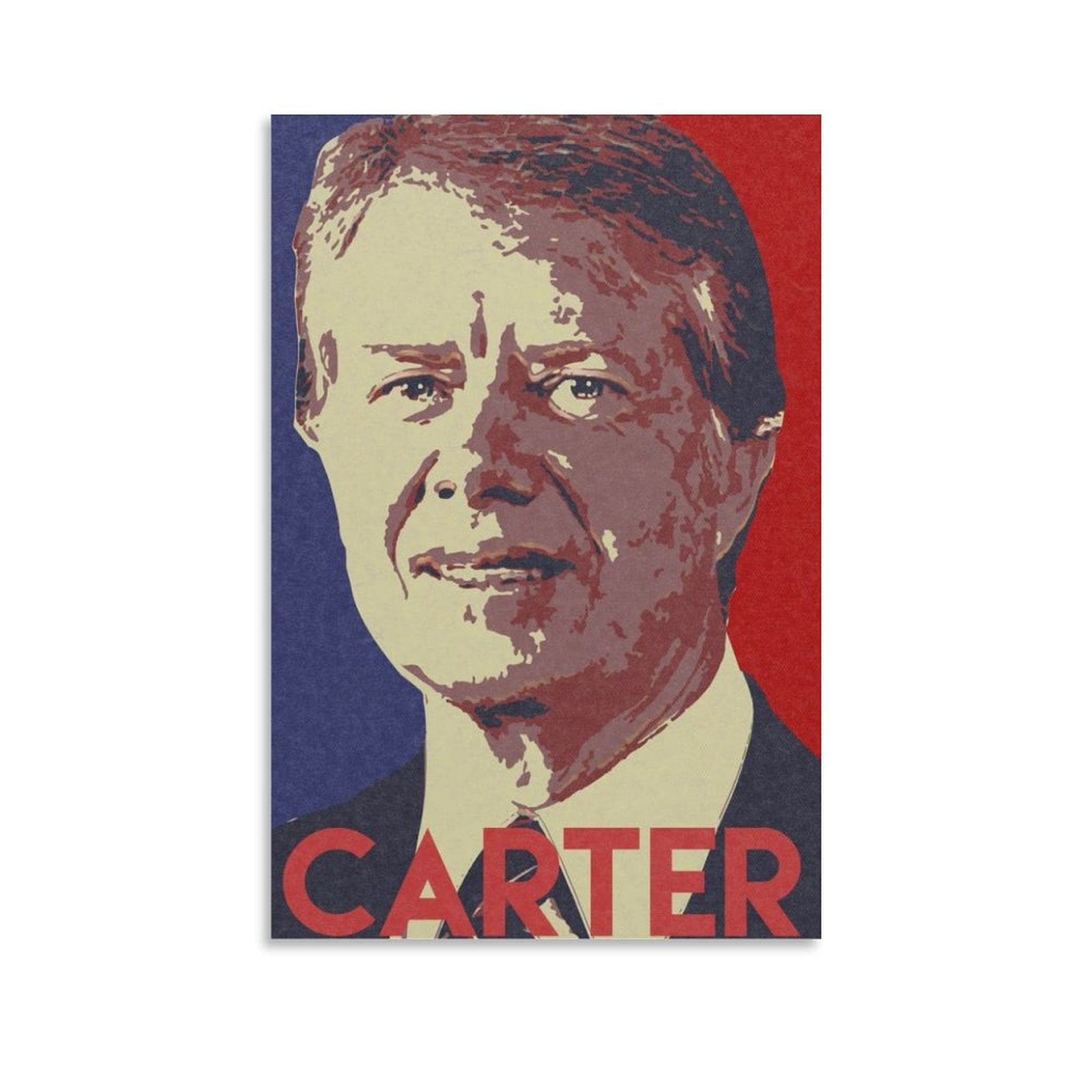 Jimmy Carter Former President 100 Years Old (11) Picture Print Canvas ...