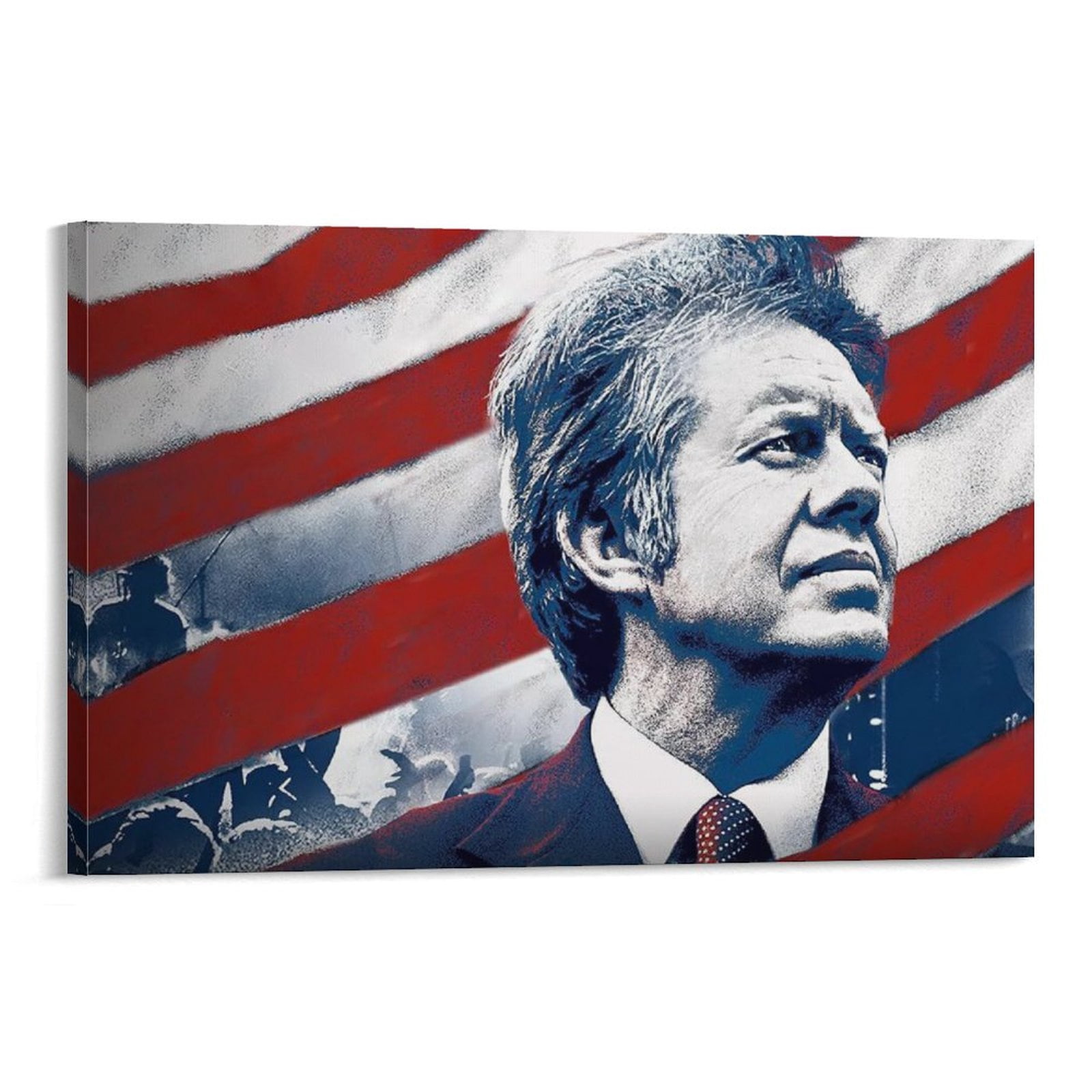 Jimmy Carter Former President 100 Years Old (22) Canvas Art Poster and ...
