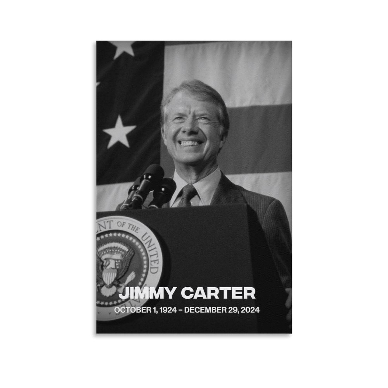 Jimmy Carter Former President 100 Years Old (34) Posters Art Print Wall Photo Paint Poster ...