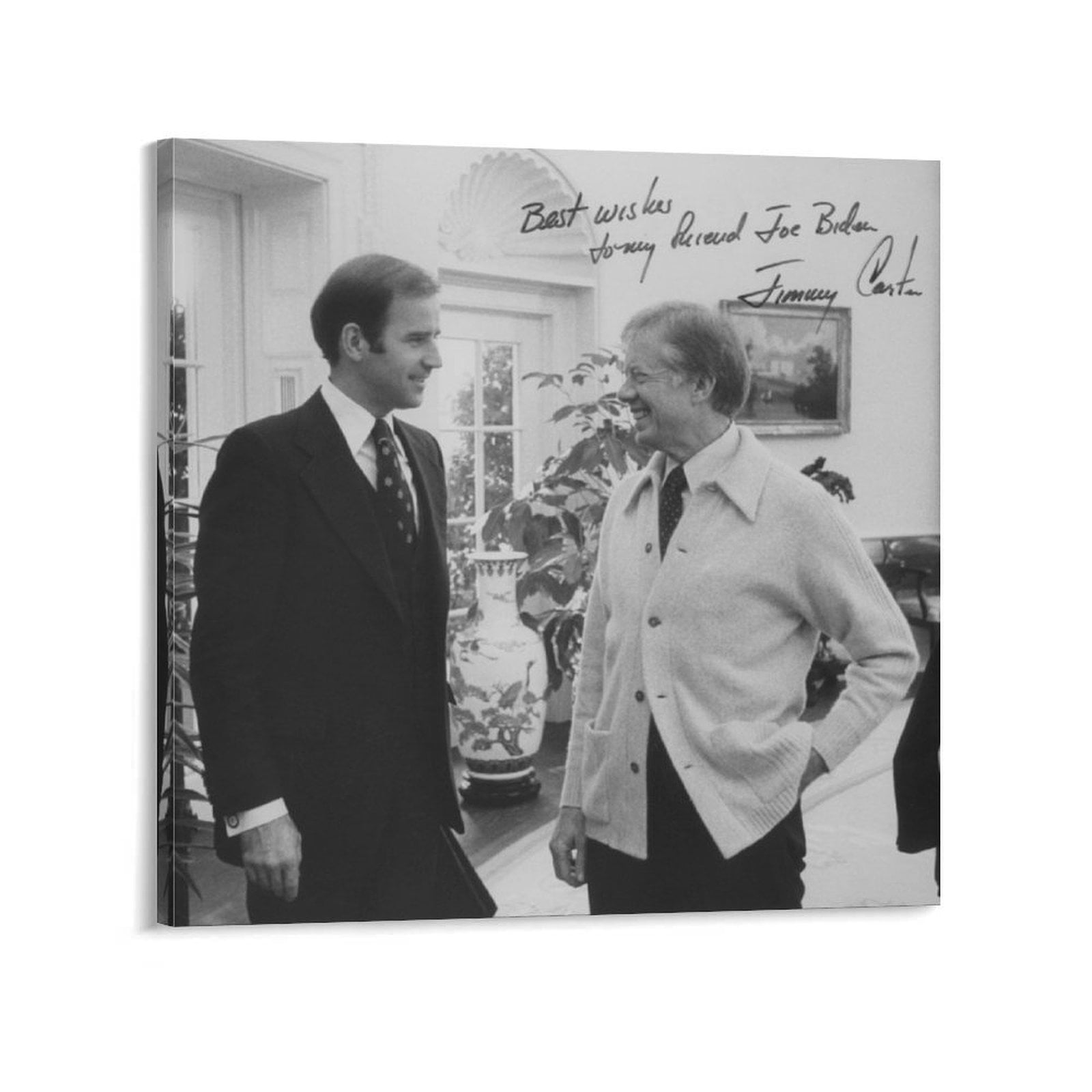 Jimmy Carter Former President 100 Years Old (39) Canvas Wall Art Poster ...