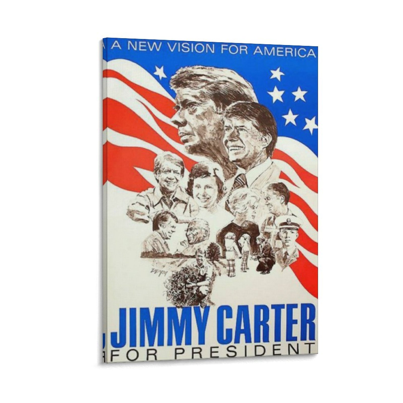 Jimmy Carter Former President 100 Years Old (4) Room Aesthetic Poster ...