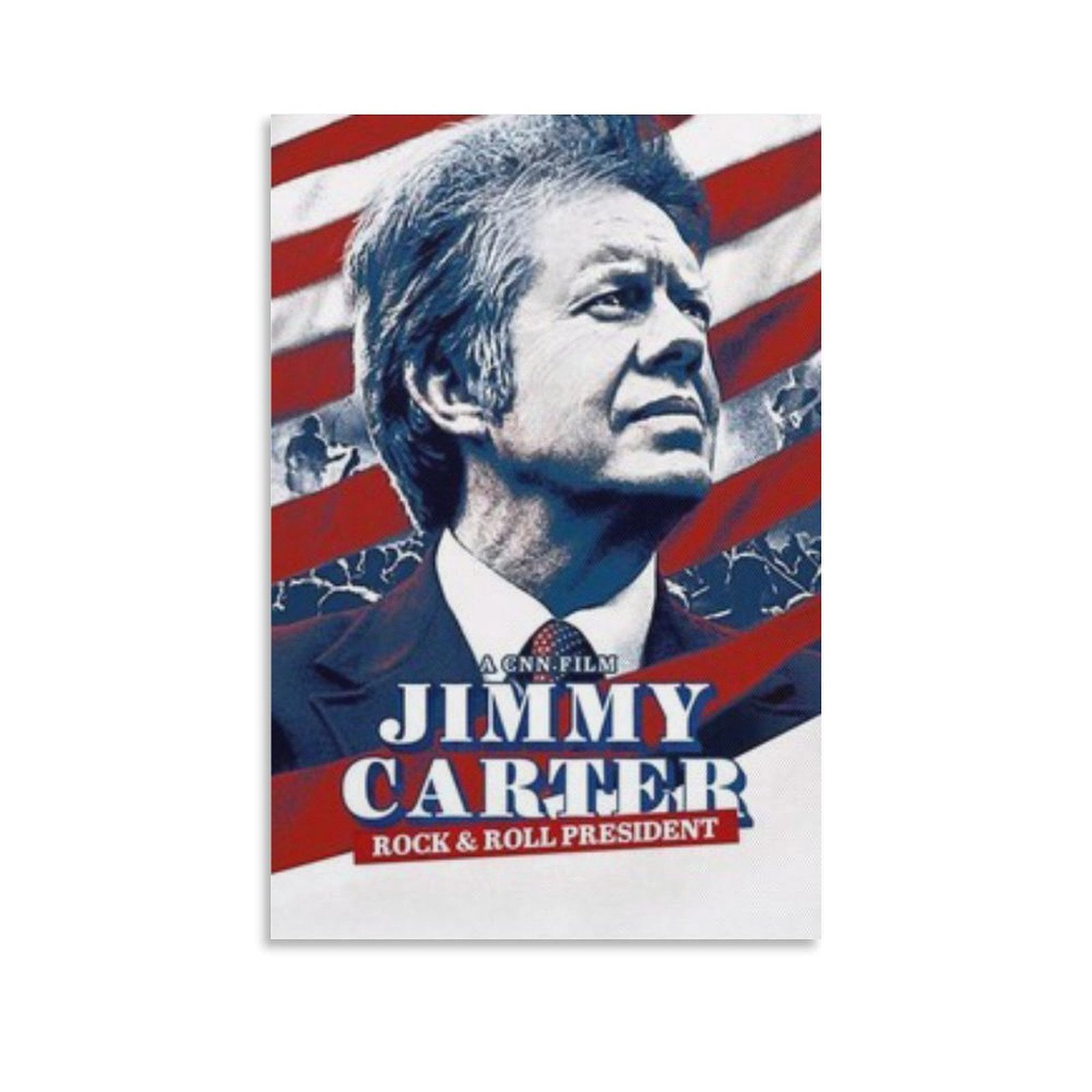 Jimmy Carter Former President 100 Years Old (56) Canvas Art Poster and ...