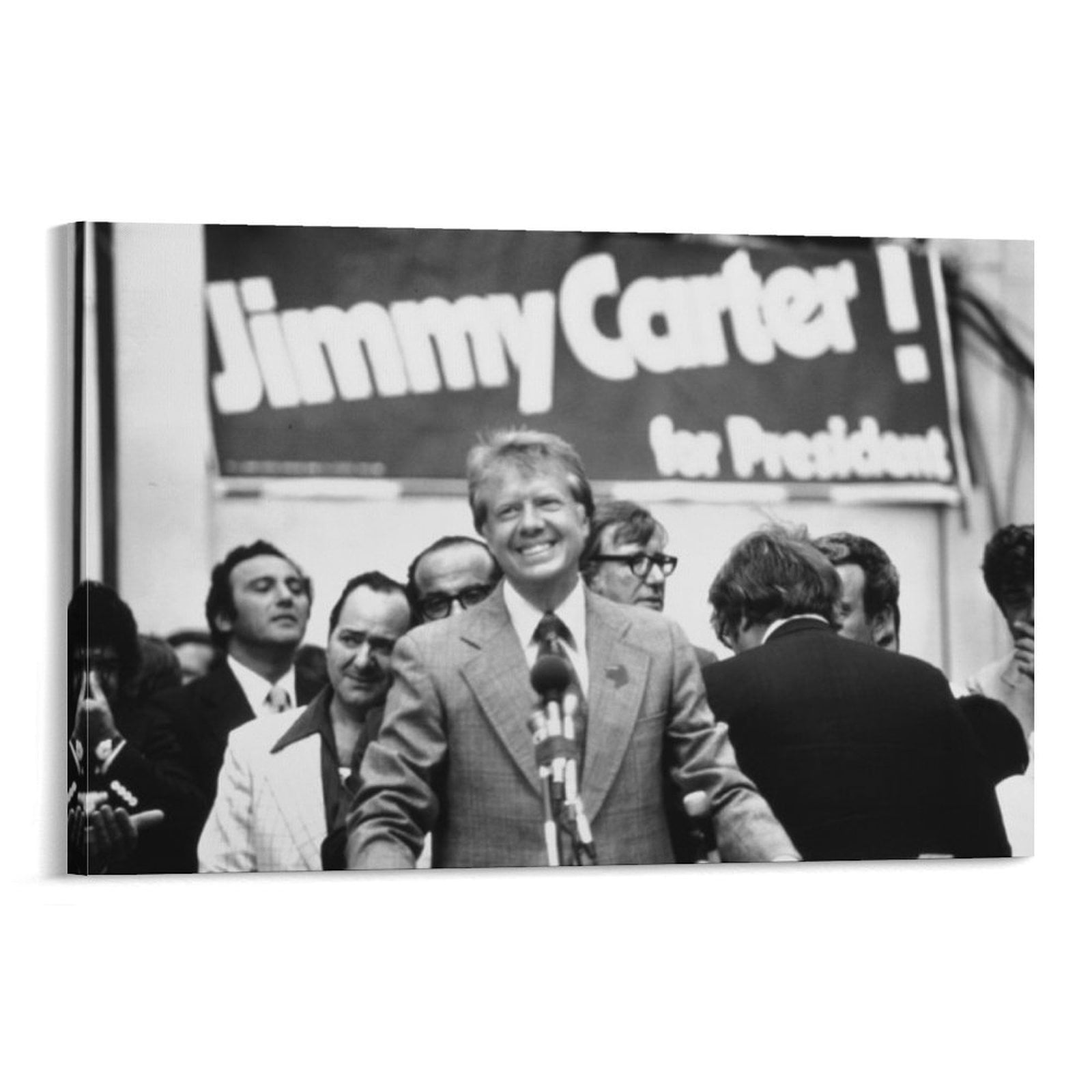 Jimmy Carter Former President 100 Years Old (59) Canvas Wall Art Prints ...