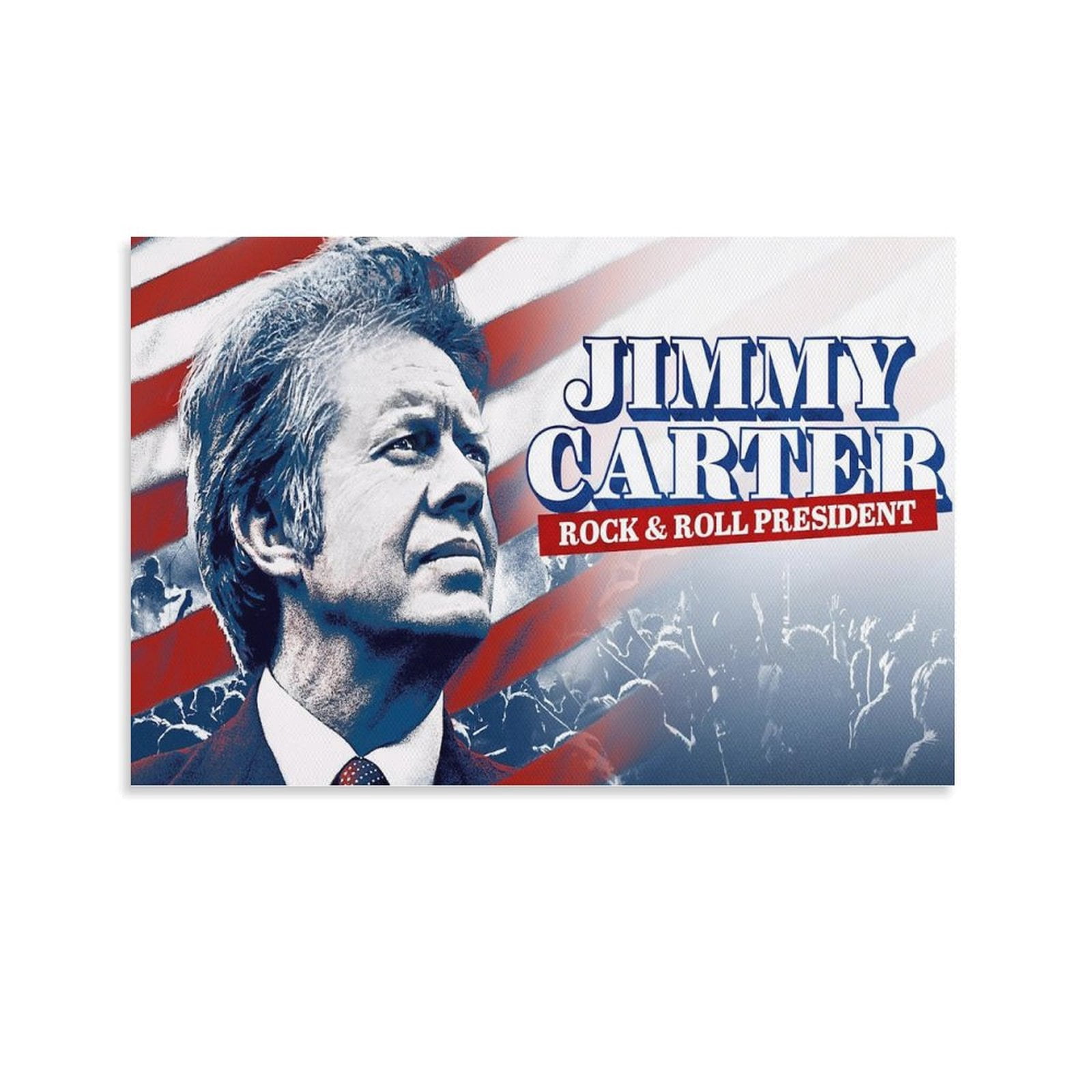 Jimmy Carter Former President 100 Years Old (61) Gifts Canvas Painting ...