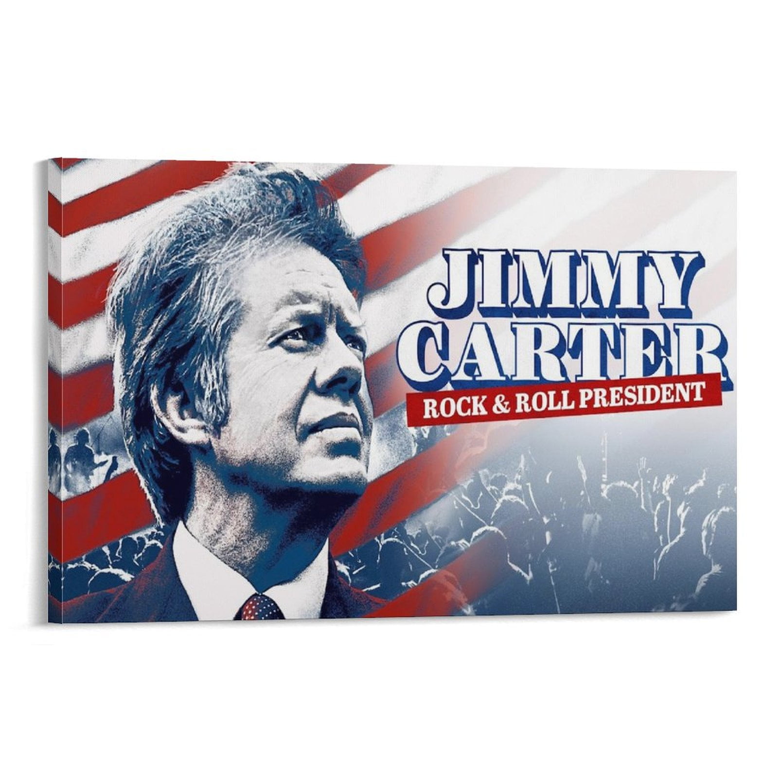 Jimmy Carter Former President 100 Years Old (61) Painting On Canvas ...