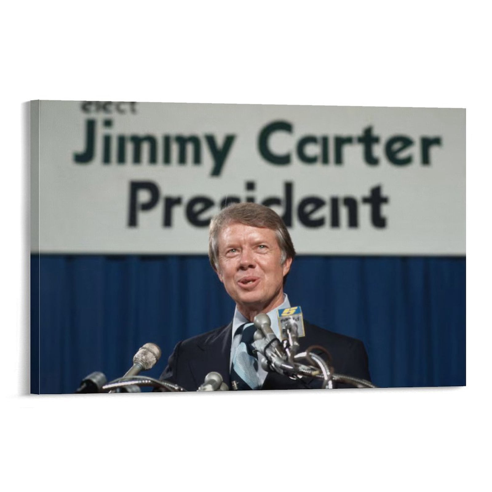 Jimmy Carter Former President 100 Years Old (62) Canvas Art Poster and ...