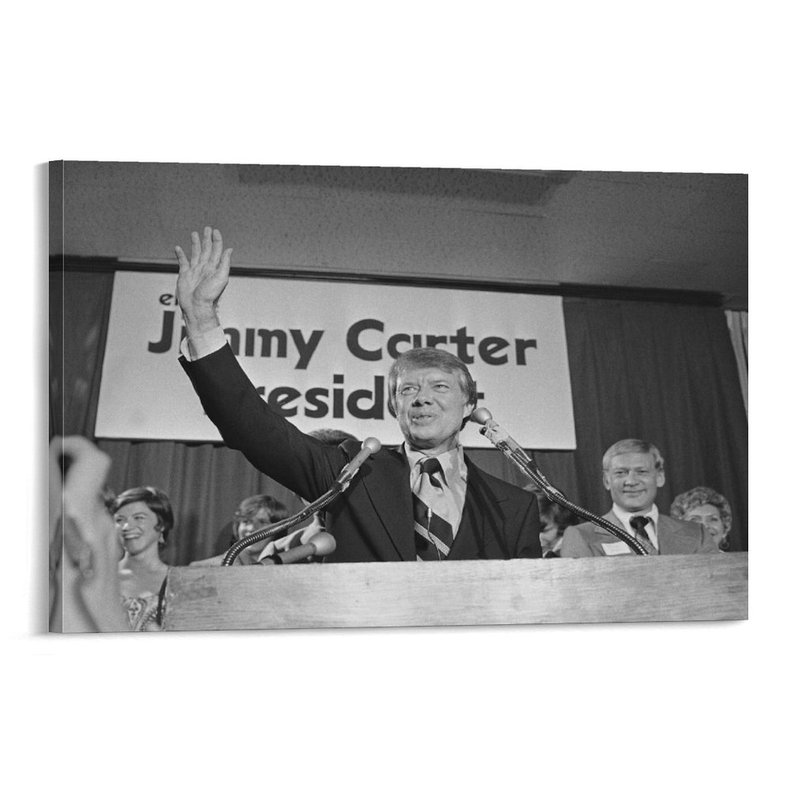 Jimmy Carter Former President 100 Years Old (65) Canvas Wall Art Poster ...