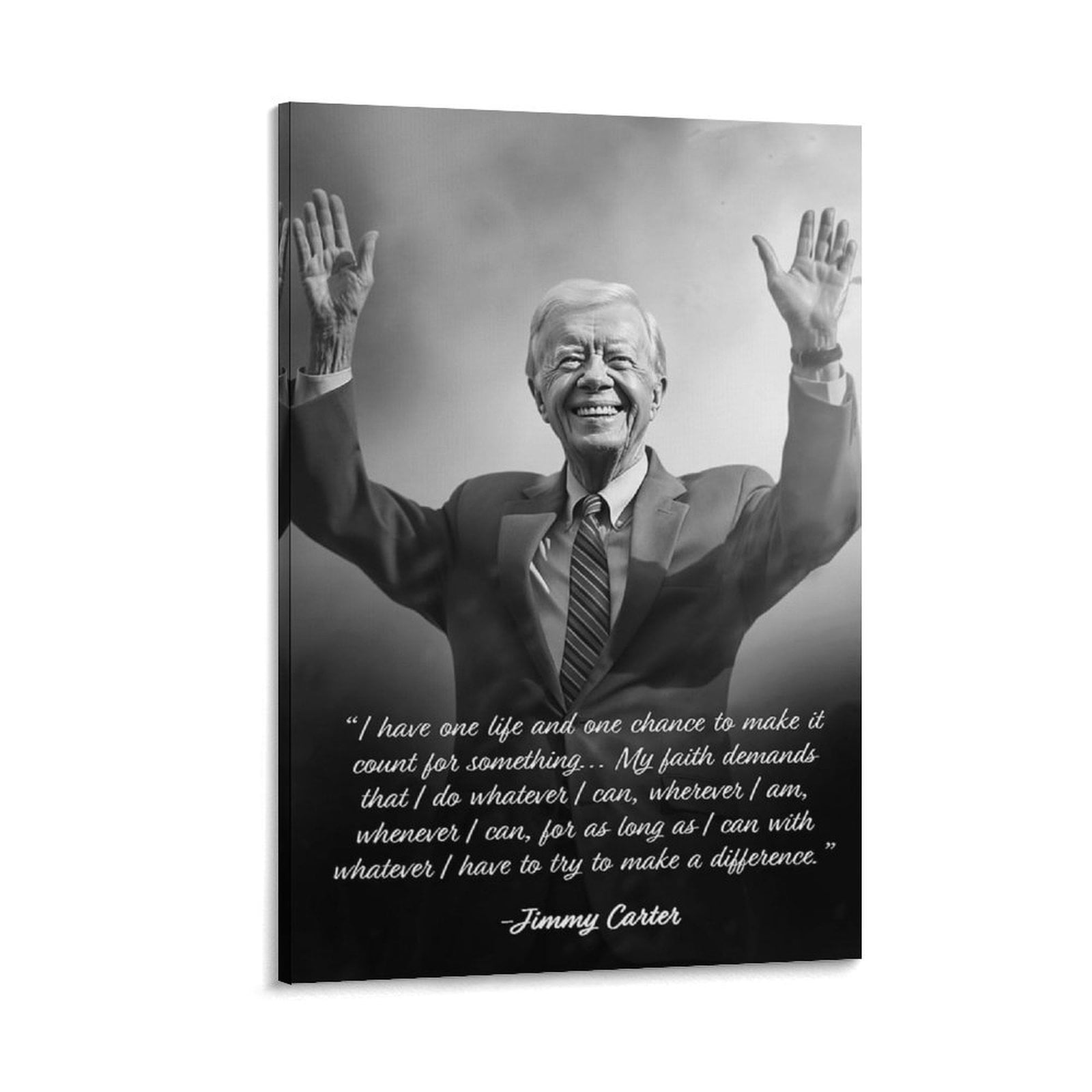 Jimmy Carter Former President 100 Years Old (8) Wall Art Poster Scroll ...