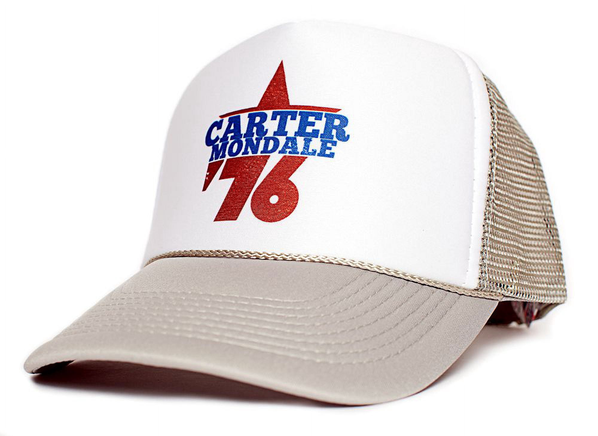 Jimmy Carter Walter Mondale 76 Presidential Cap Unisex-Adult Hat Multi ...