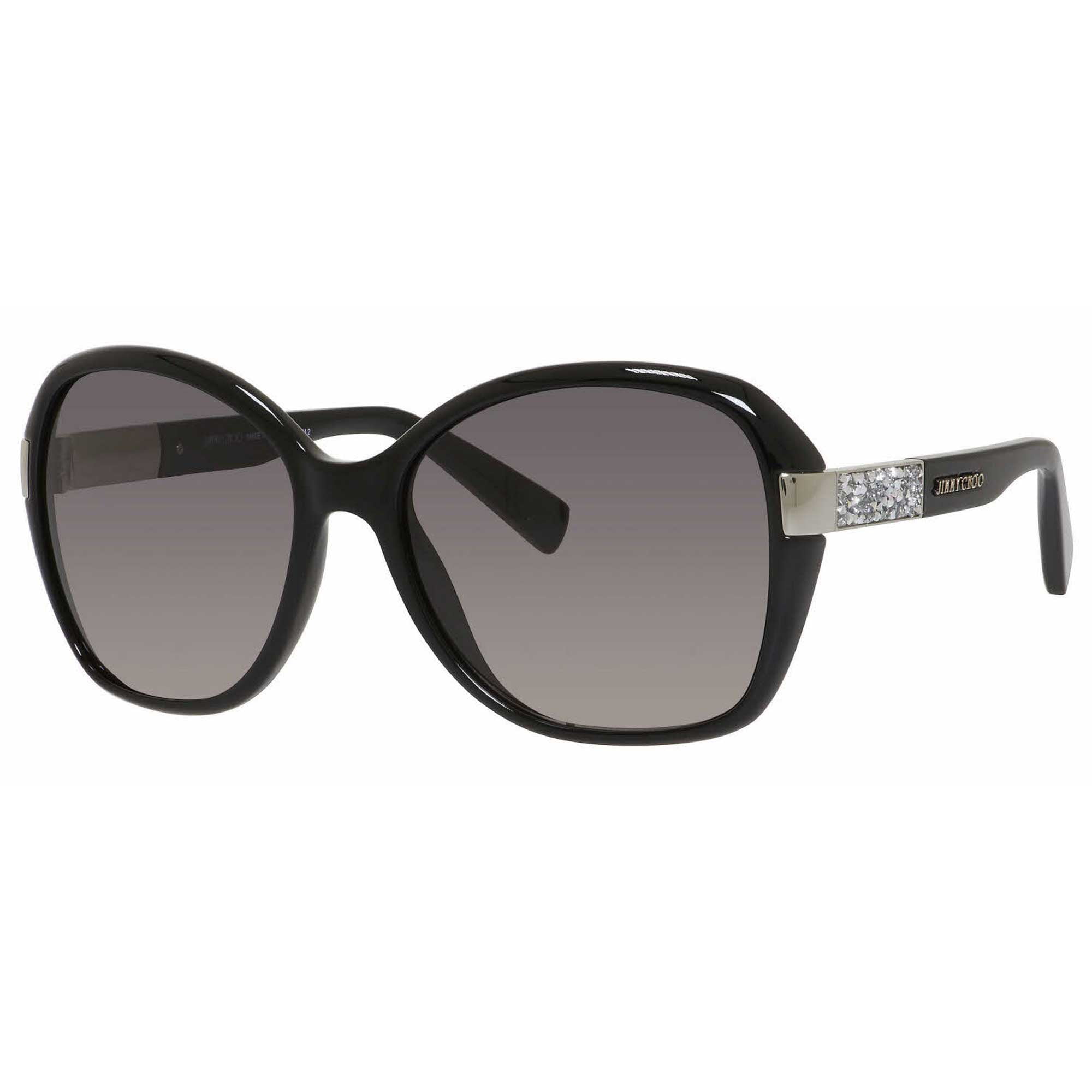 Jimmy Choo Alana/S D28 EU - Shiny Black - Walmart.com
