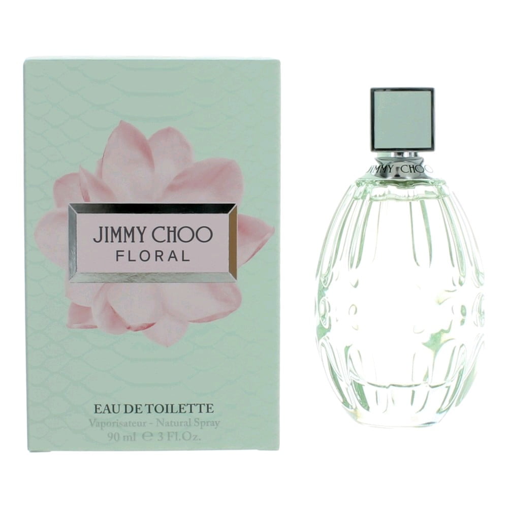 Jimmy Choo Floral, Eau De Toilette Spray, 3 oz, Nectarine and Magnolia ...