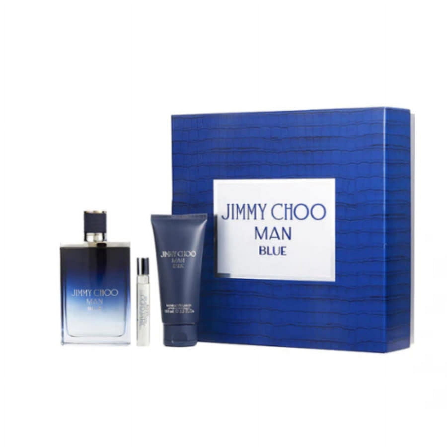 Jimmy Choo GSMJIMMYCHOOMANBLU3P Men Jimmy Choo Man Blue Makeup Gift Set ...