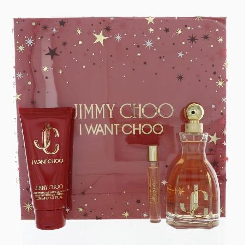 I Want Choo By Jimmy Choo 3 Pcs Eau De Parfum Gift Set For Women NEW ...