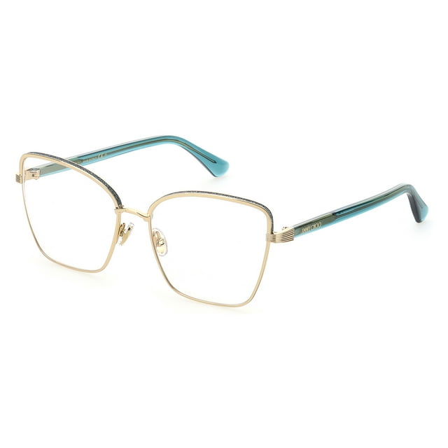 Jimmy Choo JC266 0J5G 00 Women's Full Rim Gold Frame Eyeglasses ...