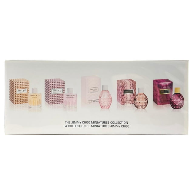 Jimmy Choo Perfume Sample 5-Piece Mini Variety Gift Set for Women ...