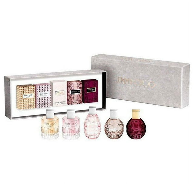 Jimmy Choo Perfume Sample 5-Piece Mini Variety Gift Set for Women ...