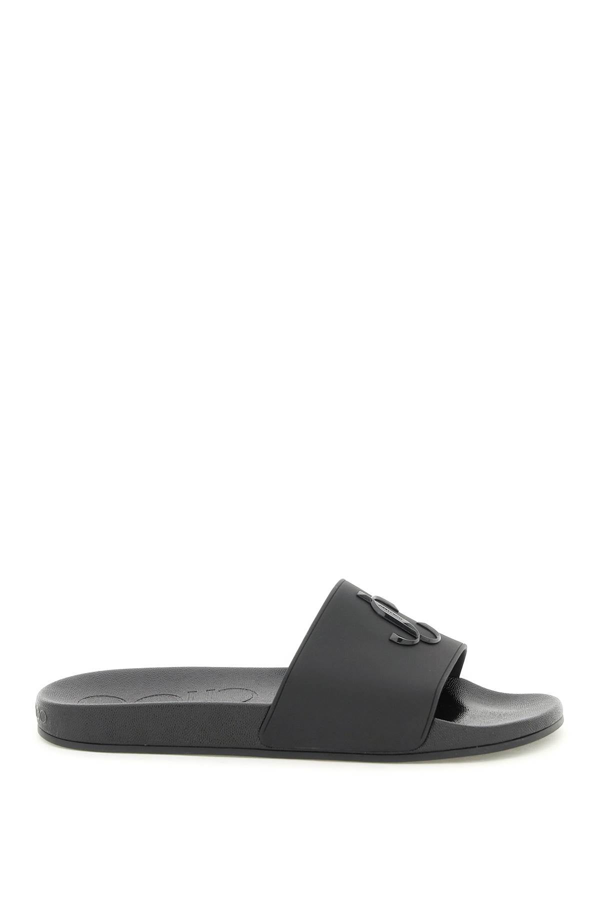 Jimmy Choo Port Rubber Slides Men