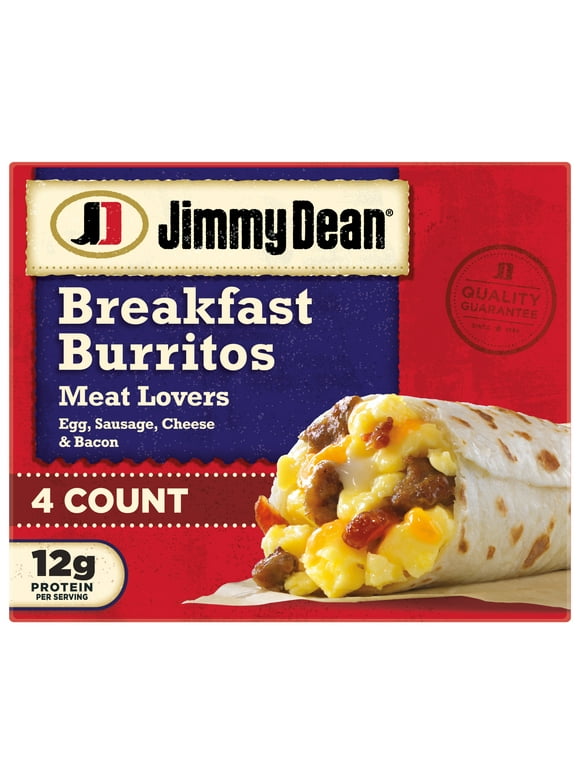 Jimmy Dean Frozen Breakfast Burritos & Wraps in Frozen Breakfast Food ...