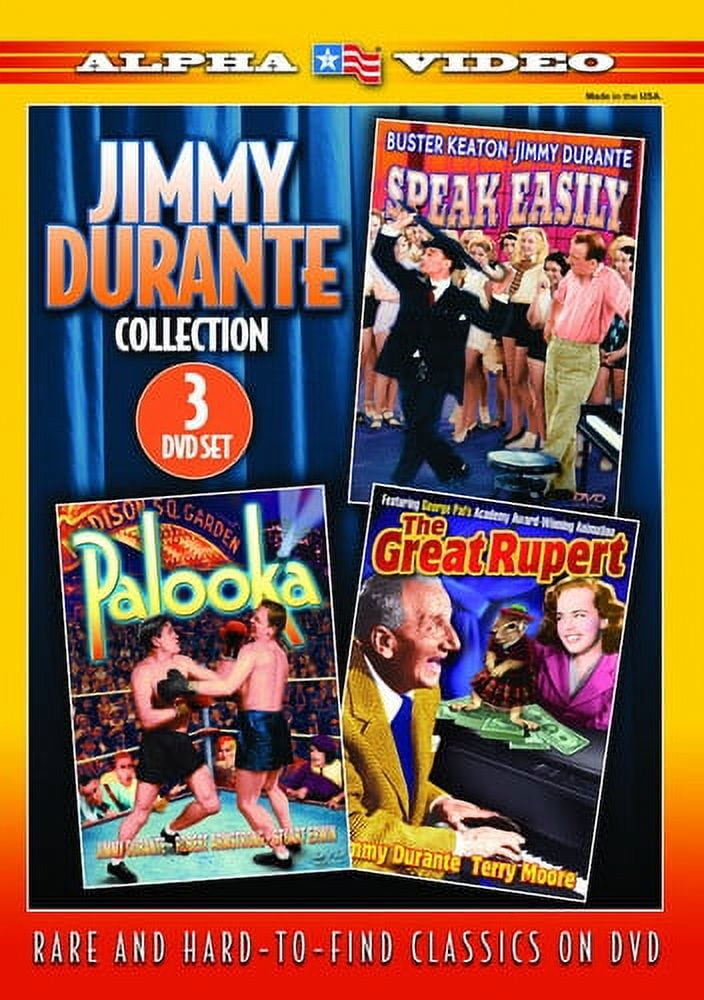 Jimmy Durante Collection (DVD), Alpha Video, Comedy - Walmart.com