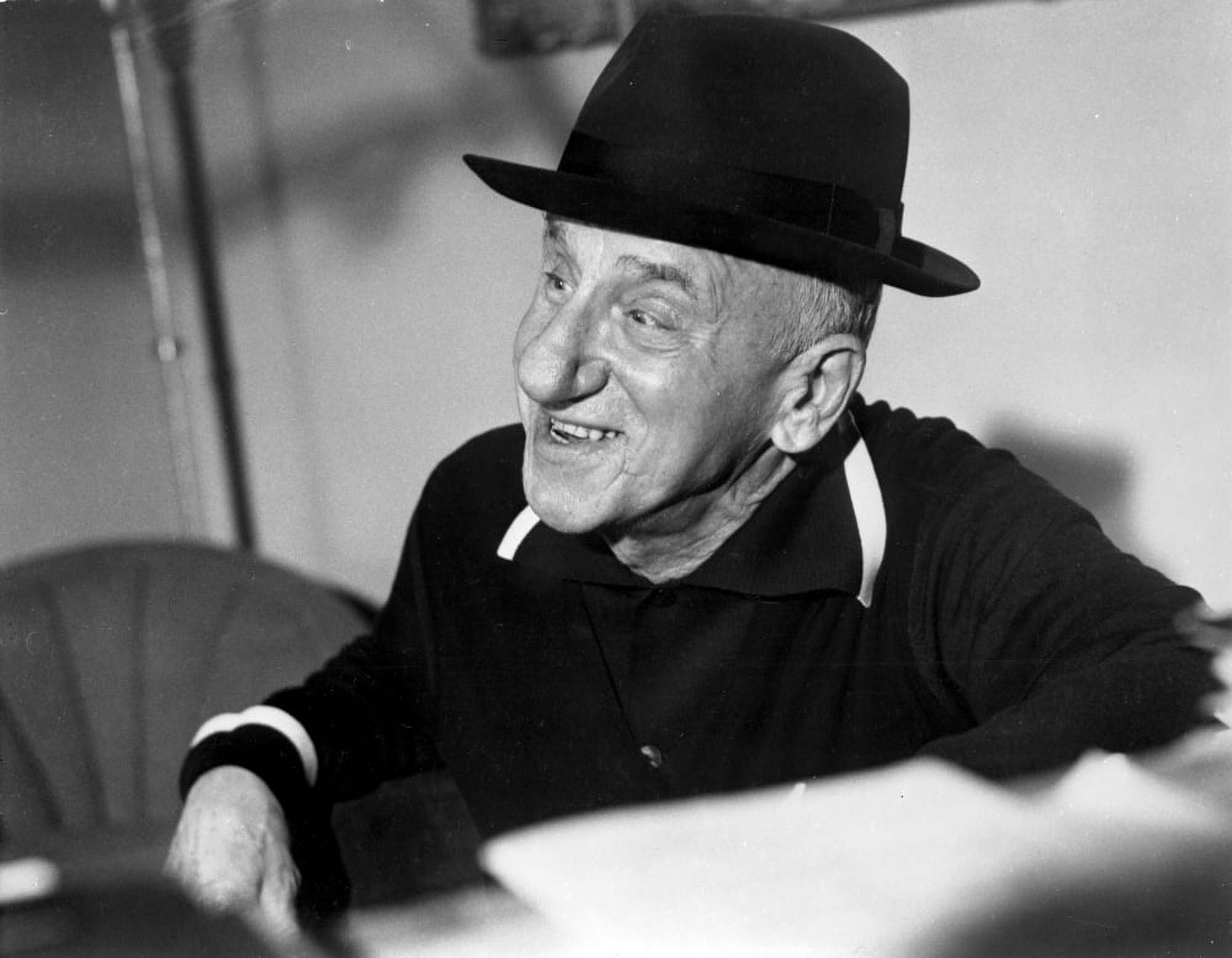 Jimmy Durante in Black Suit With Hat Photo Print (24 x 30) - Walmart.com
