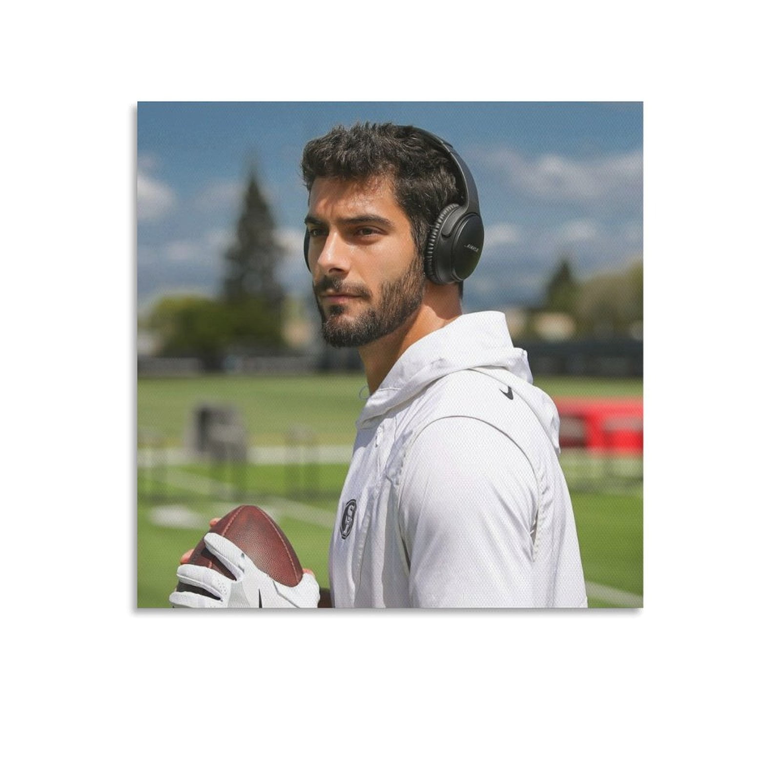 Jimmy Garoppolo Poster American Football World Legend Star Posters Art ...