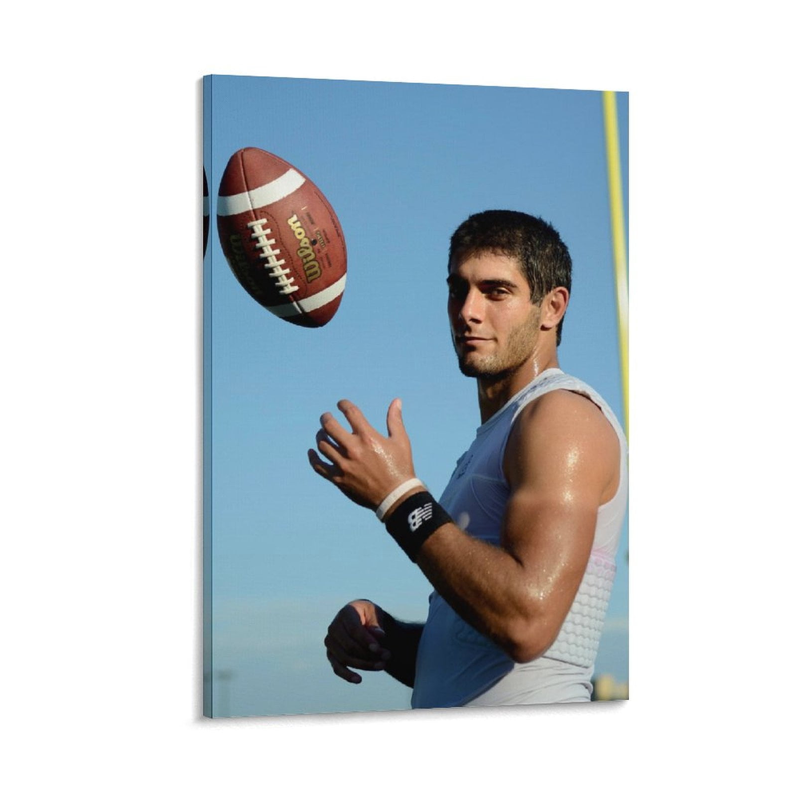 Jimmy Garoppolo Posters Football Canvas Poster Canvas Poster Wall Art ...