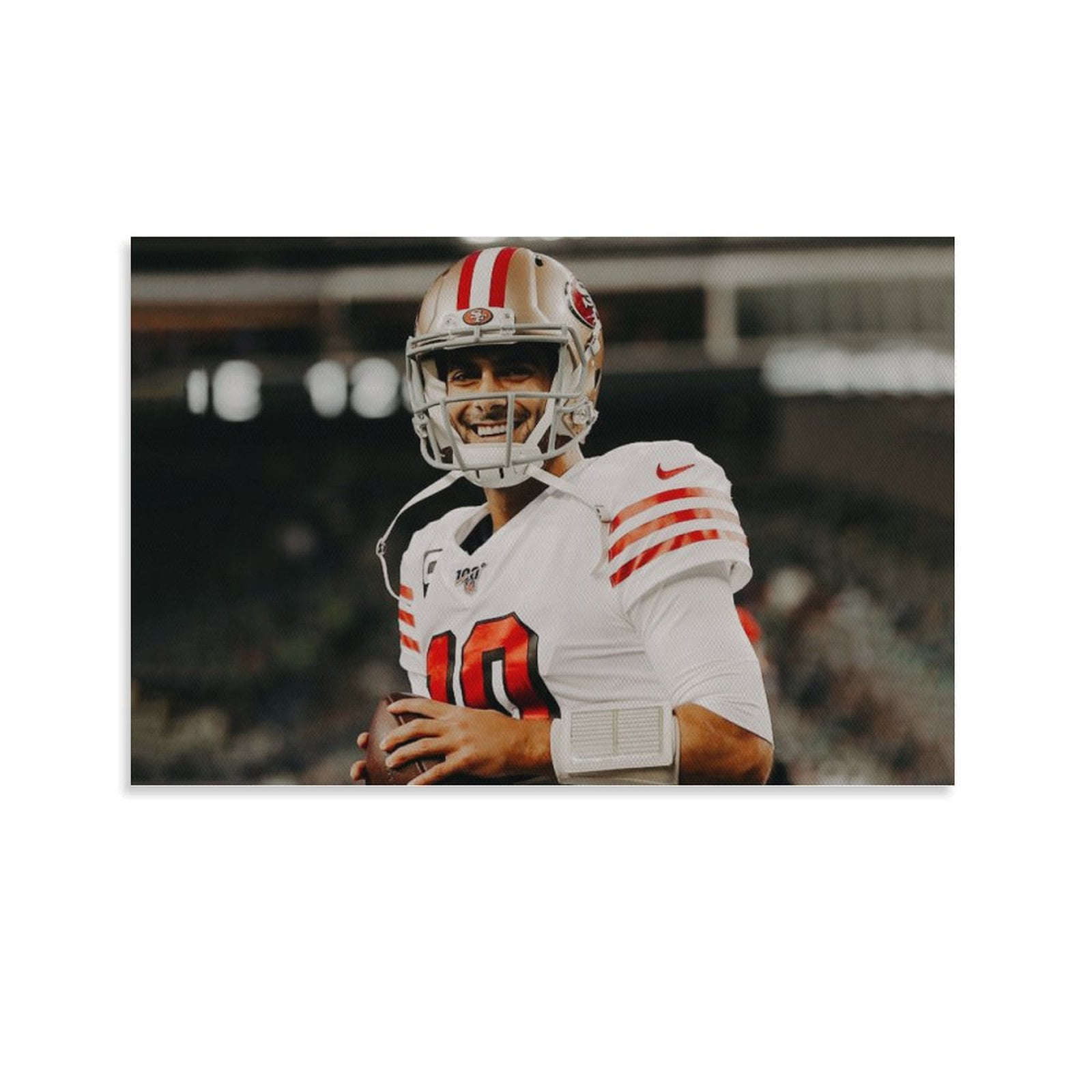 Jimmy Garoppolo Posters Football Canvas Poster Wallpaper Wall Art ...