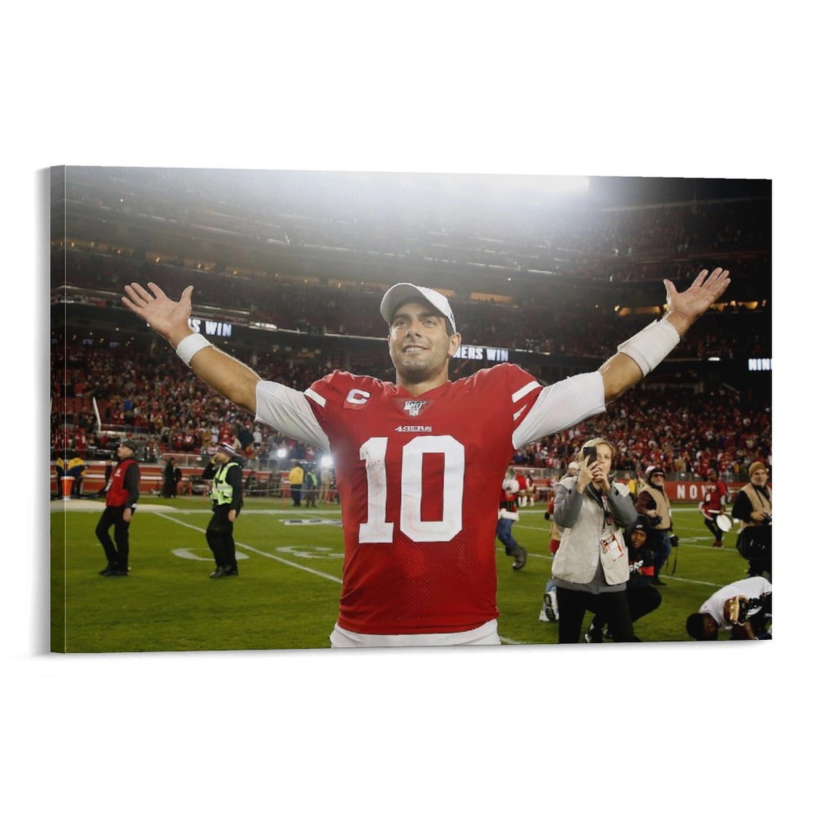 Jimmy Garoppolo Posters Football Canvas Posters Posters Art Print Wall ...