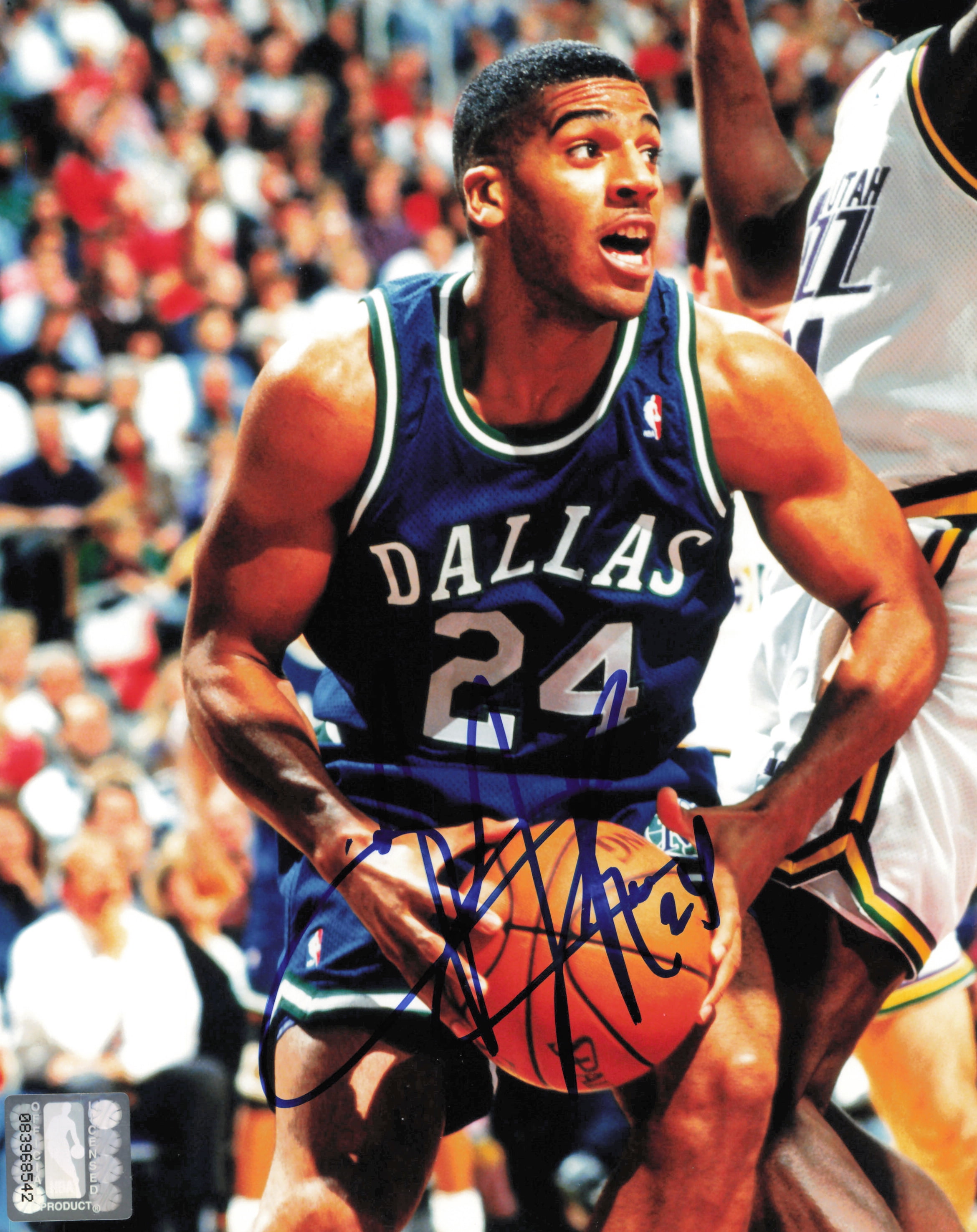 Jimmy Jackson Autographed 8x10 Photo Dallas Mavericks SKU #245630 ...