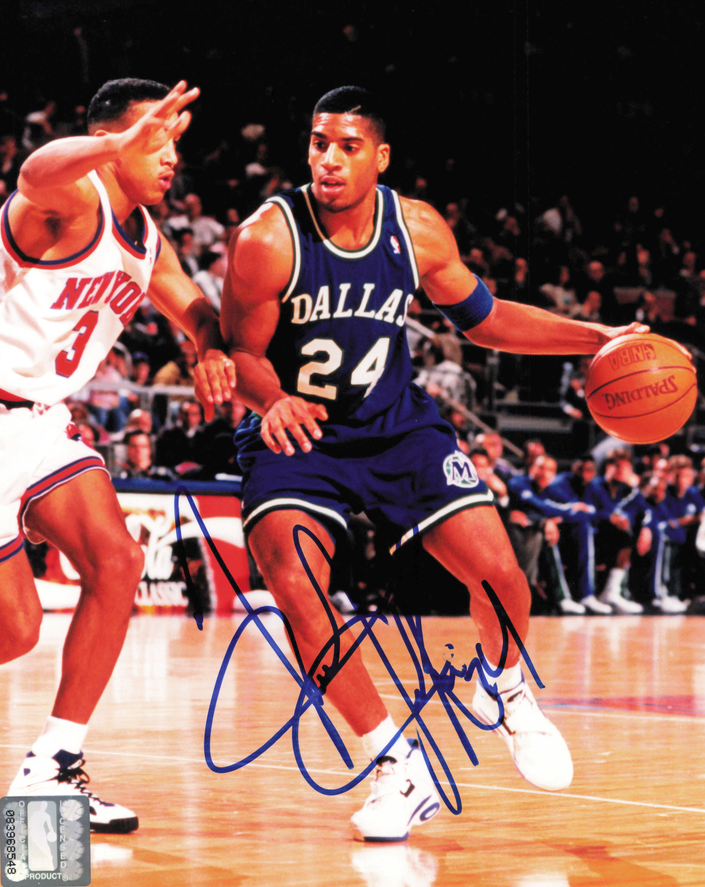 Jimmy Jackson Autographed 8x10 Photo Dallas Mavericks SKU #245632 ...