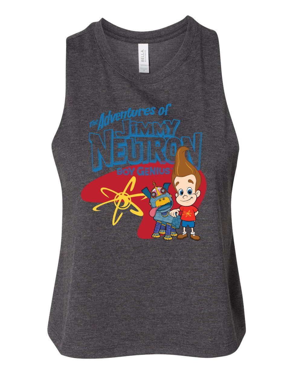 Jimmy Neutron - Adventures of Jimmy Neutron - Juniors Cropped Racerback ...