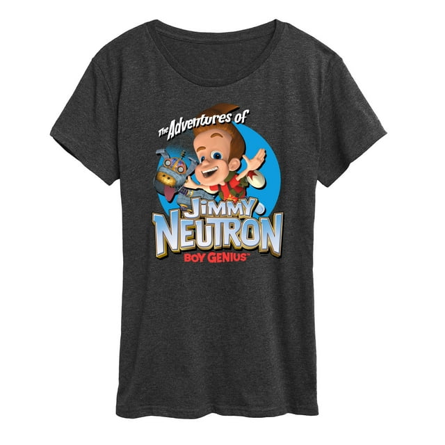 Jimmy Neutron - Boy Genius - Ladies Short Sleeve Classic Fit Tee ...