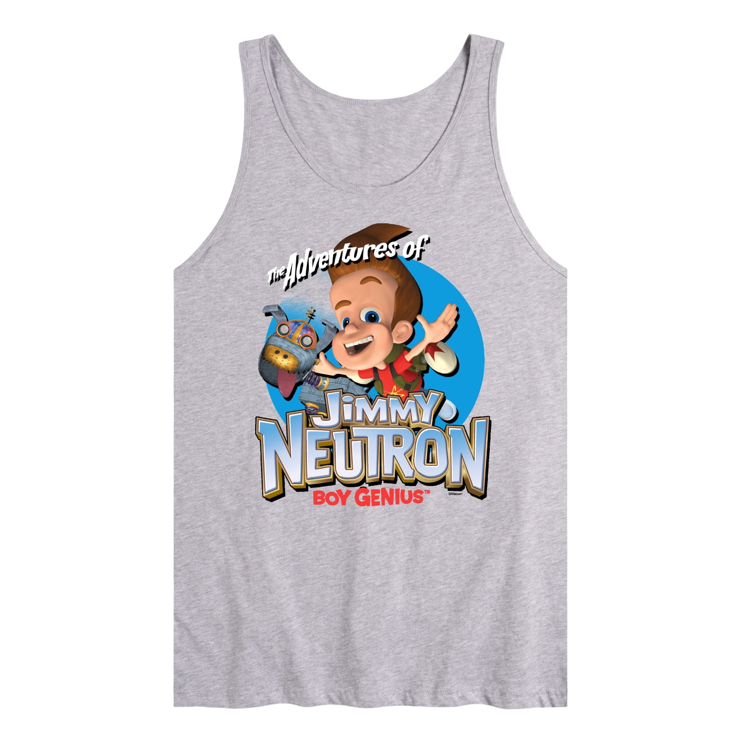 Jimmy Neutron - Boy Genius - Men's Jersey Tank Top - Walmart.com