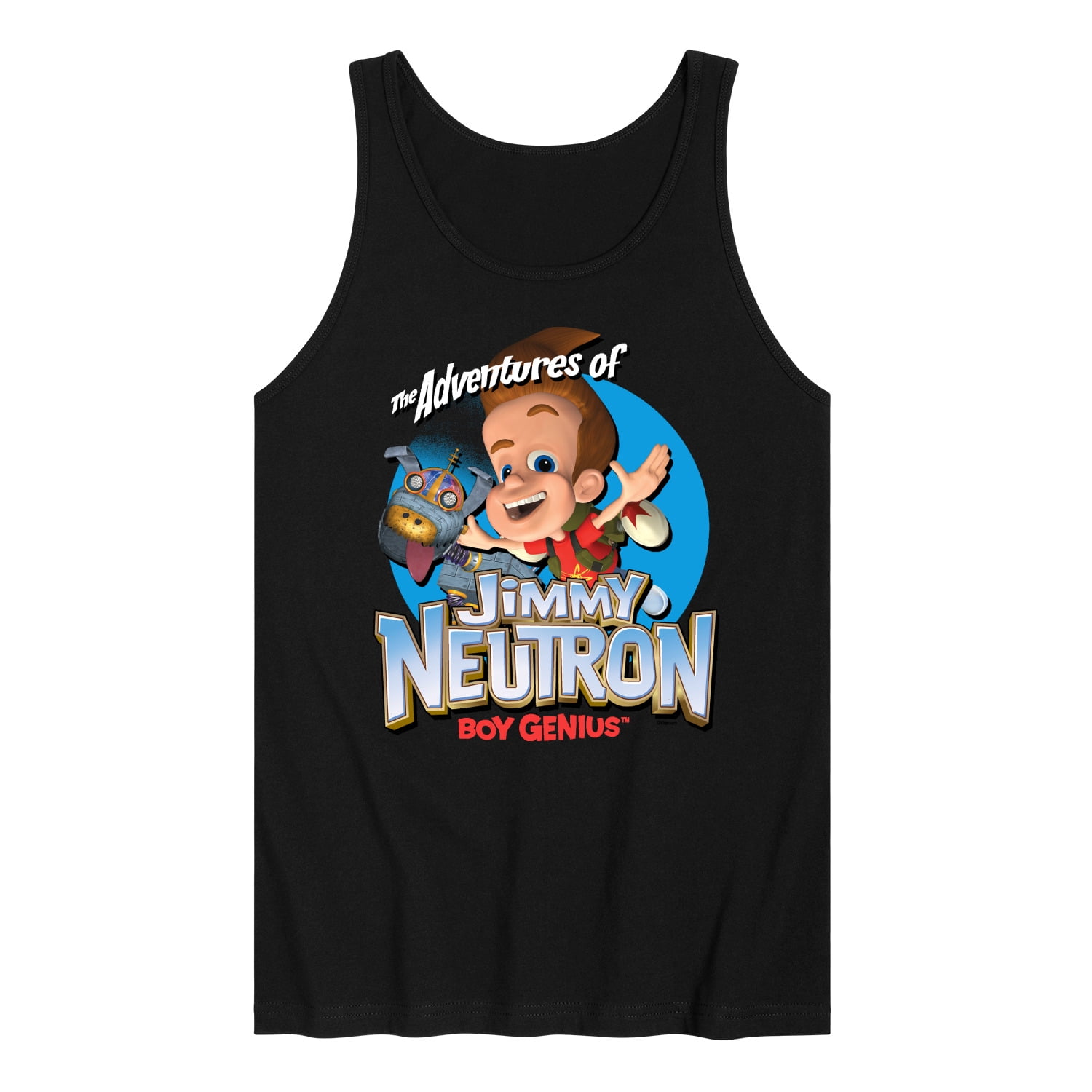 Jimmy Neutron - Boy Genius - Men's Jersey Tank Top - Walmart.com
