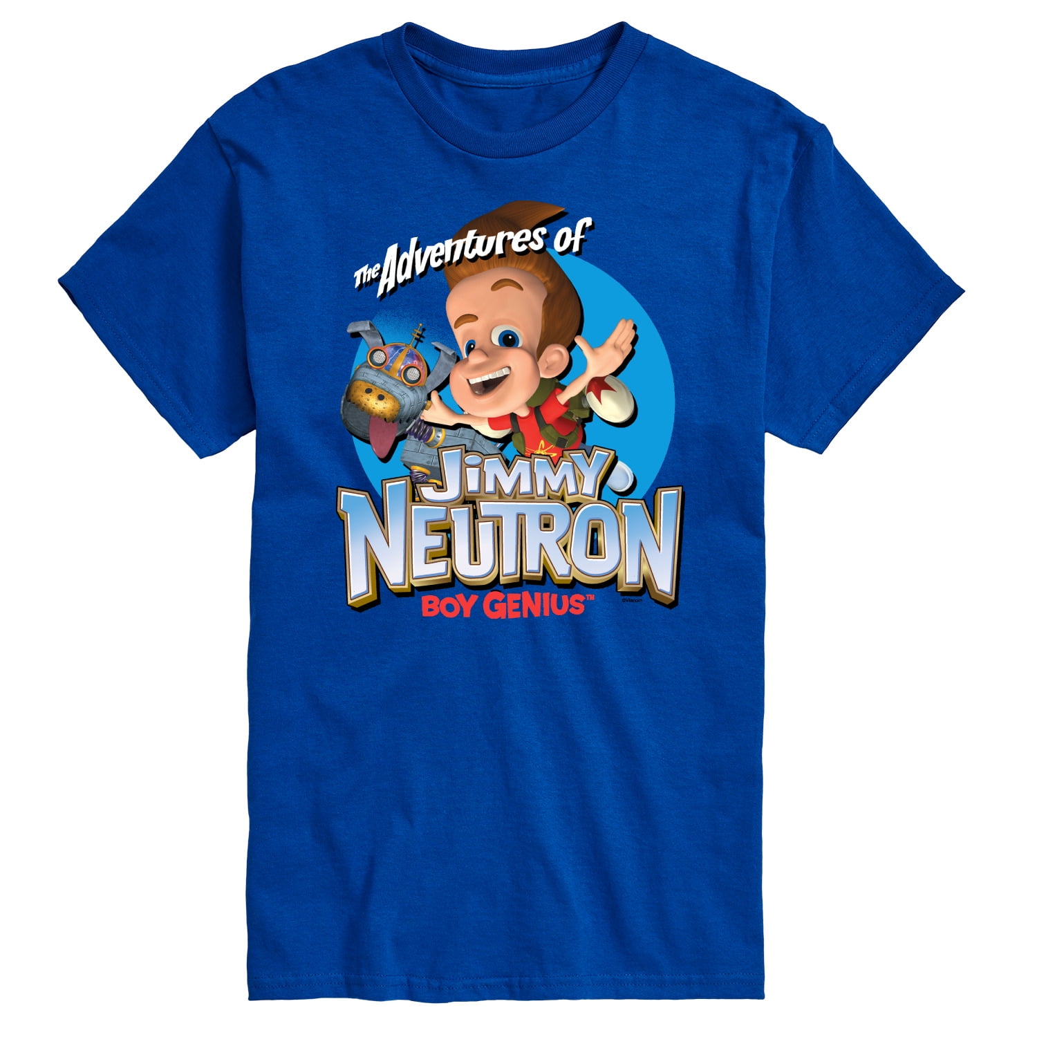 Jimmy Neutron - Boy Genius - Men's Short Sleeve Graphic T-Shirt ...
