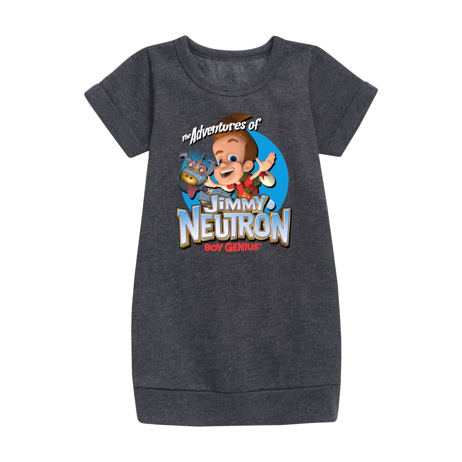 Jimmy Neutron - Boy Genius - Toddler And Youth Girls Fleece Dress ...
