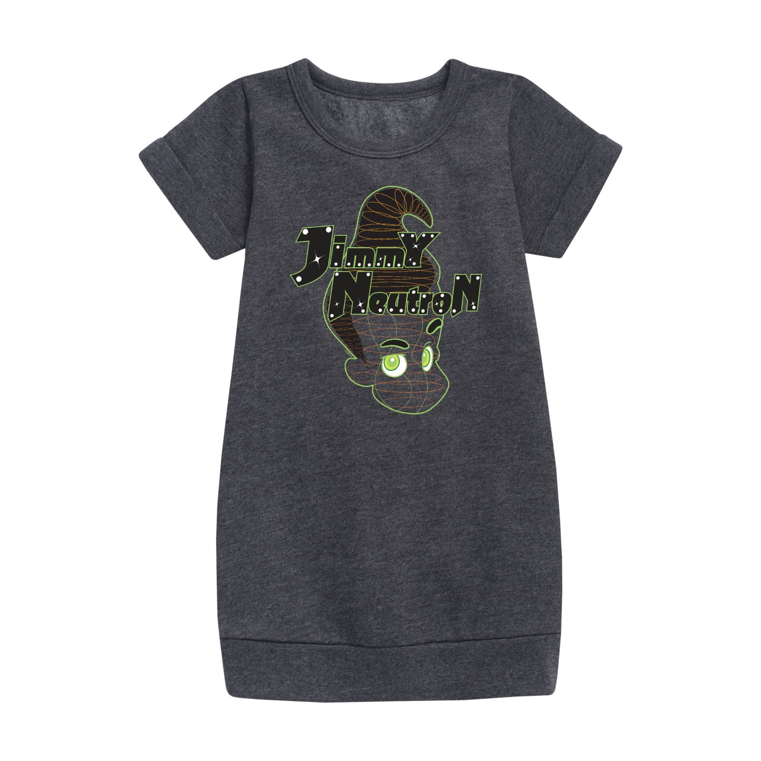Jimmy Neutron - Gotta Blast - Toddler And Youth Girls Fleece Dress ...