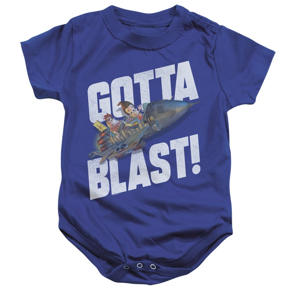 Jimmy Neutron Gotta Blast Unisex Infant Snap Suit for Baby (12 Months ...