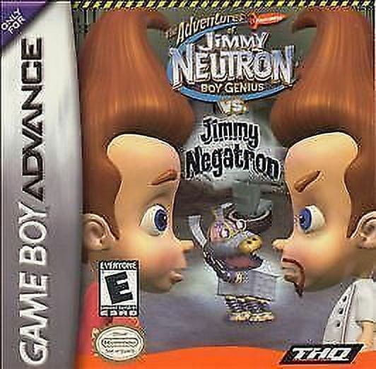 Jimmy Neutron vs. Jimmy Negatron Nintendo Game Boy Advance GBA ...