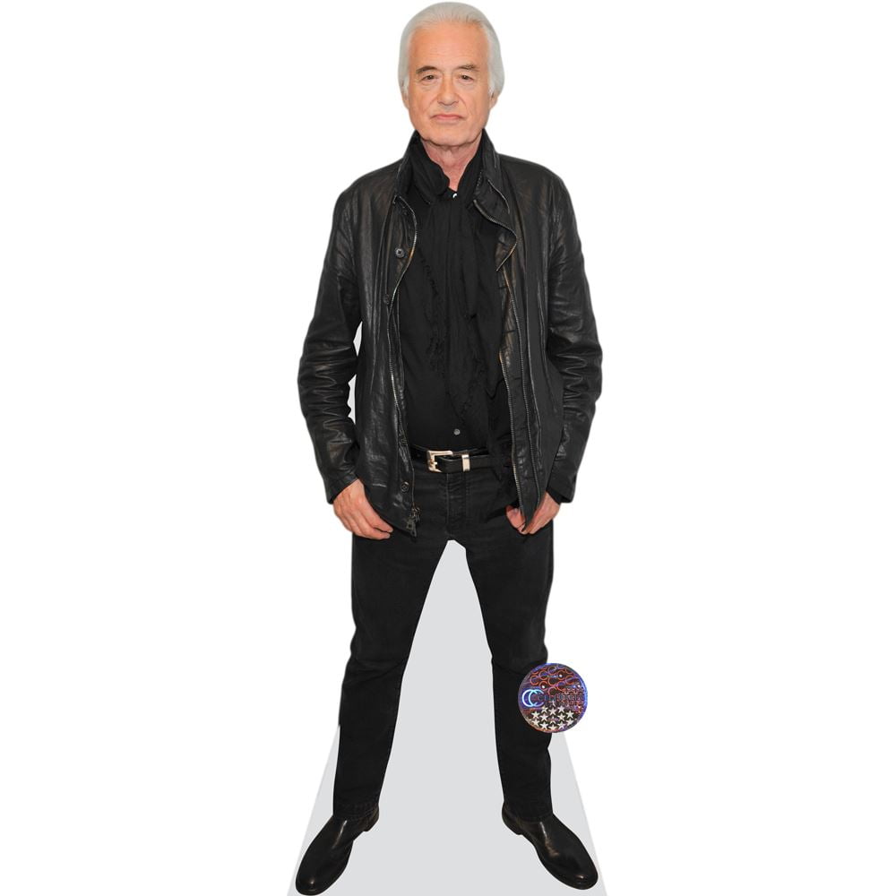Jimmy Page (Casual) Lifesize Cardboard Cutout Standee - Walmart.com