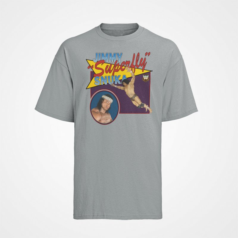 Jimmy Superfly Snuka Legend Mens Gray T-shirt S - Walmart.com