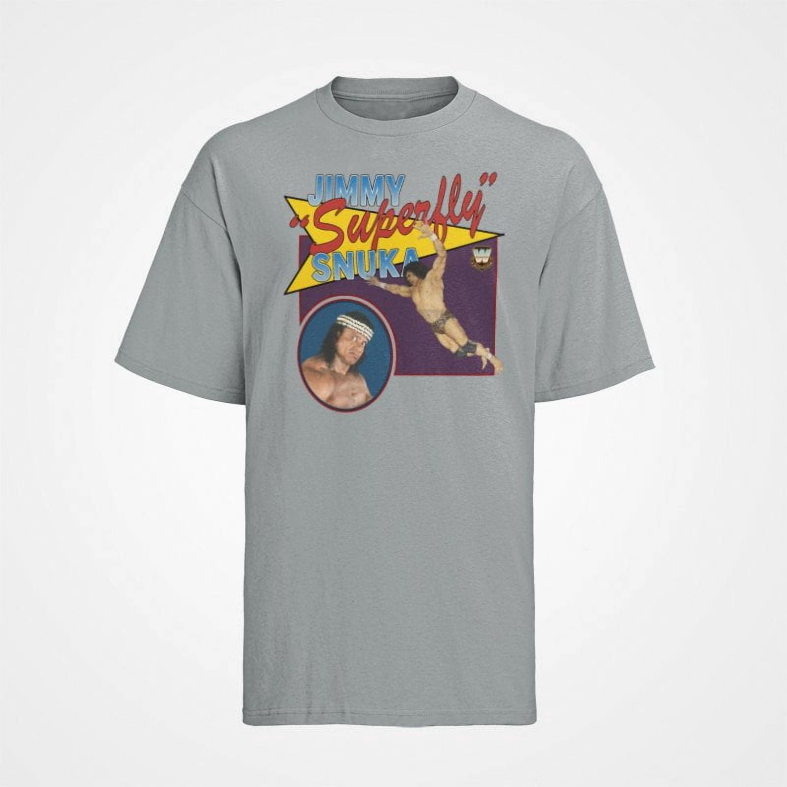 Jimmy Superfly Snuka Legend Mens Gray T-shirt S - Walmart.com