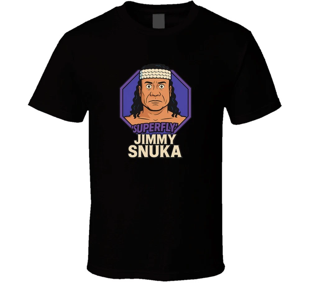 Jimmy Superfly Snuka Retro Wrestling Cartoon T Shirt - Walmart.com
