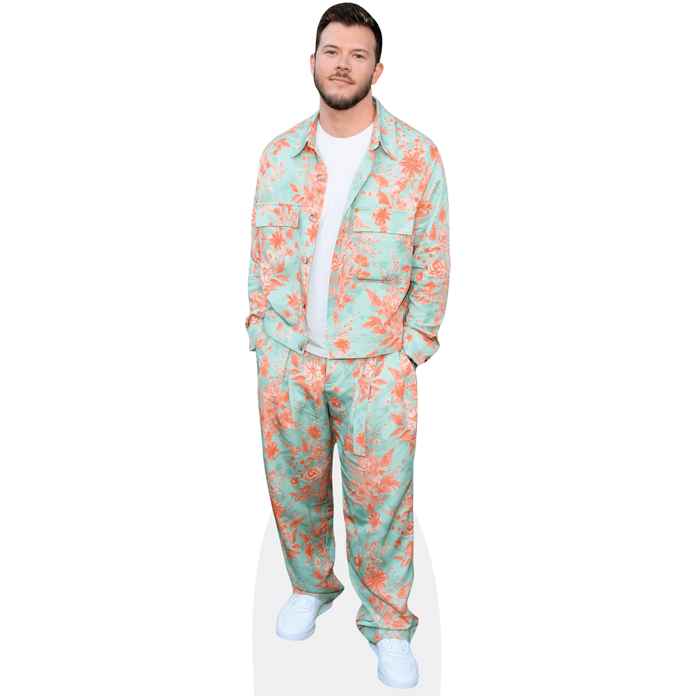 Jimmy Tatro Floral Mini Cardboard Cutout Standee