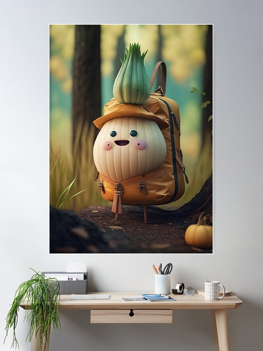 Jimmy - The Forest Forager Poster Wall Art, Modern Wall Decor For ...