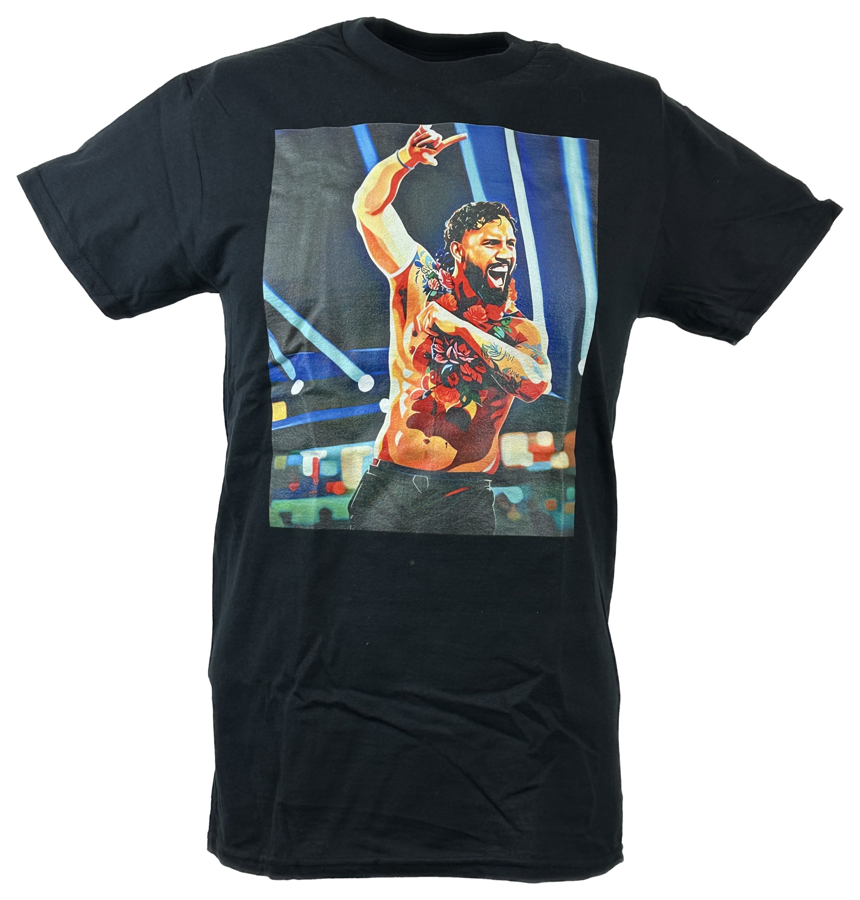 Jimmy Uso Spotlight Poster Print Black T-shirt - Walmart.com